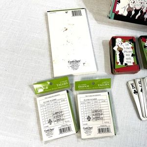 Games | Bridge Playing Cards Tally Sheet Score Pad Creative Papers ...